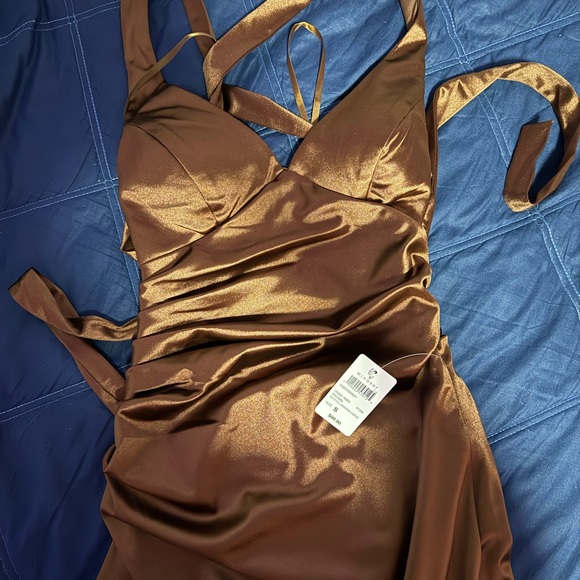 Windsor | Dresses | Windsor Jamie Satin Dress | Poshmark